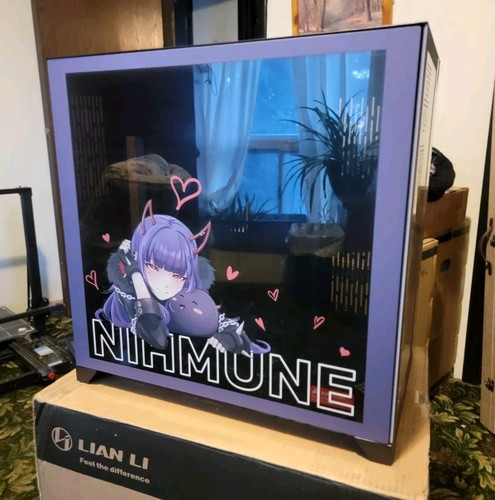 Ironside Akuma Nihmune/ Numi PC Case Vtuber Pc Case Vshojo Hololive ...