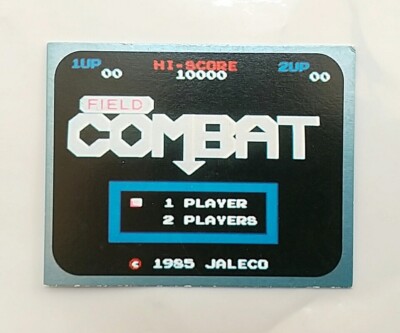 (Game Item) Mini Card, Famicom, No.091, Field Combat, EX, 1985, Amada ...