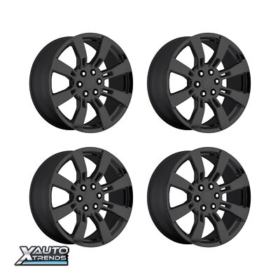 Performance Replicas PR144 Gloss Black 22X9 6X139.7 31mm (Set of 4) | eBay