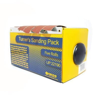 5pc Sand Paper Variety Pack with Dispenser 150, 240, 320, 400 600 Grit ...