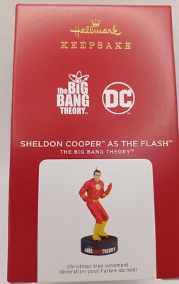 Hallmark 'Sheldon Cooper As The Flash' From Big Bang Theory/DC 2021 ...