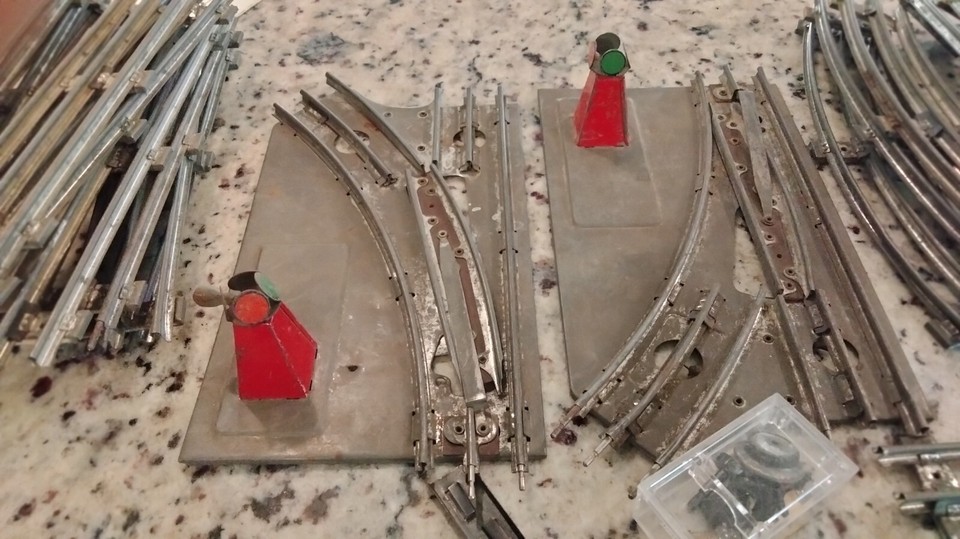 Lionel Lot - O Gauge Transformer w/manual, Switches, Track ...