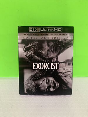 The Exorcist: Believer 4K Ultra HD + Blu-Ray + Digital Code Brand New ...
