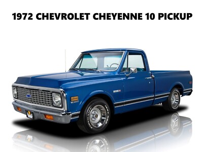 1972 Chevrolet Cheyenne C10 Pickup Truck Metal Sign: 12 x 16" & Free ...