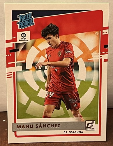 2020-21 Chronicles Optic MANU SANCHEZ #3 Rated Rookie RC CA Osasuna ...