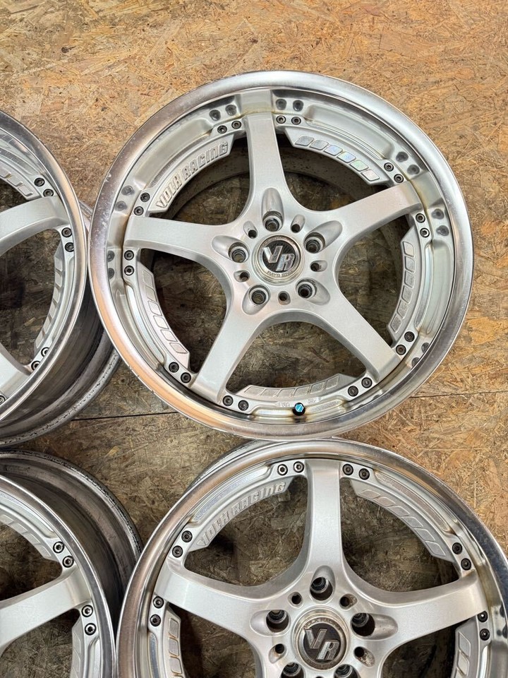 JDM Wheels RAYS 18x8/9 5x114.3 35/42 Volk Racing SF Challenge Set4 | eBay