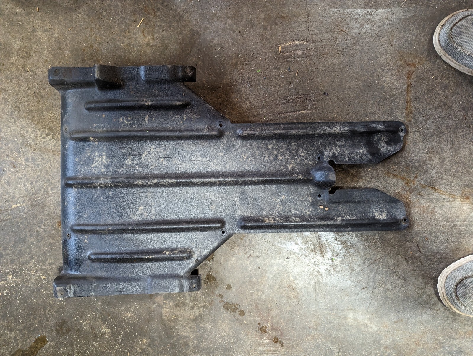 03 04 05 06 Arctic Cat Firecat 440 F5 F6 F7 Belly pan center plate ...