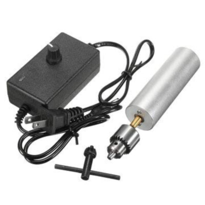 DC 6V-24V Mini Electric Hand Drill 385 DC Motor with JT0 Chuck ...