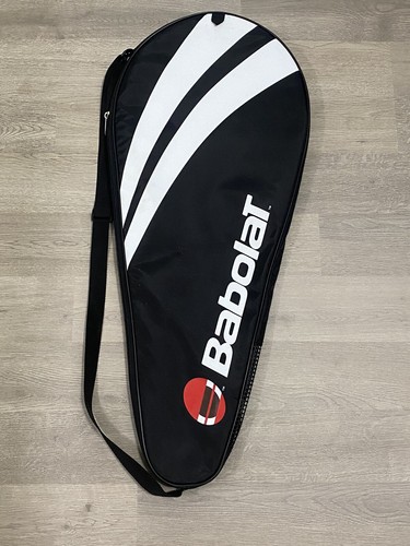 Babolat Tennis Racket Cover Bag Case with Shoulder Strap Black and ...