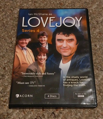 Lovejoy: Series 4 (DVD, 2015, 4-Disc Set) Rare OOP Ian McShane Region 1 ...