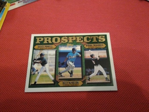 1997 TOPPS PROSPECTS #206 - POWELL/McMILLON /TRAMMELL - RC | eBay