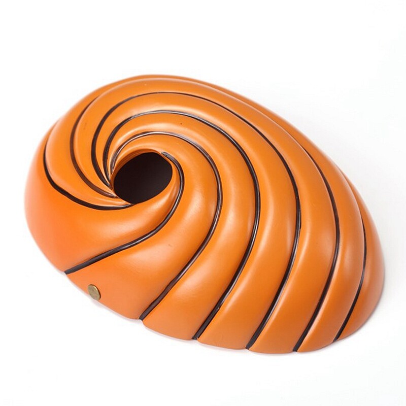 Anime Naruto Akatsuki Tobi Uchiha Obito Costume Mask Helmet Halloween ...