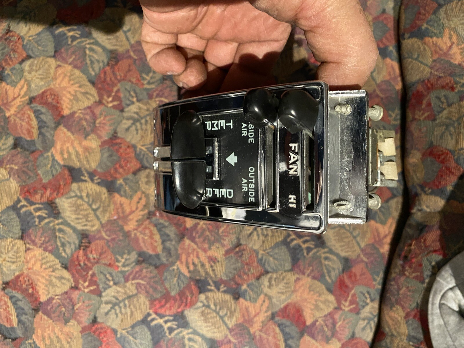 NOS 1955 1956 1957 1958 1959 Chevy Truck Deluxe Heater Control Assembly ...