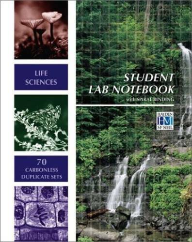 Life Sciences Student Lab Notebook: 70 Carbonless Duplicate Sets - GOOD ...