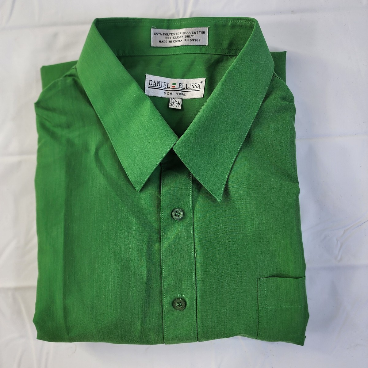 Kelly Green Mens Dress Shirt