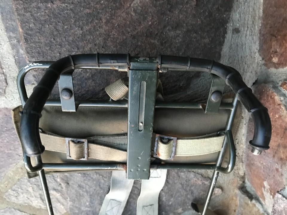 MILITARY RADIO Back Pack rucksack carry Frame ARMY Manpack PRC | eBay