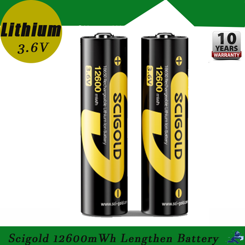 Scigold 12600mWh 3.6V Battery 3500mAh Rechargeable Lengthen Battery ( 2 Pack ) | eBay