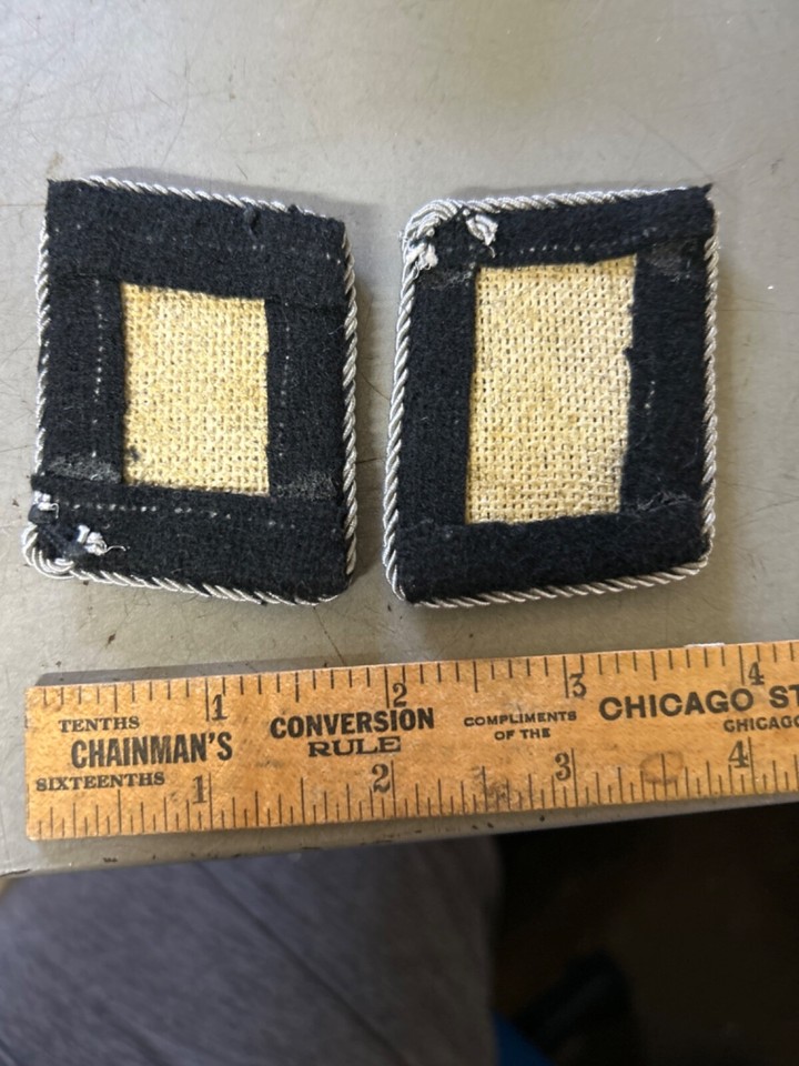 Vintage WW2 German National Forest Service Oberforestmeister Collar ...