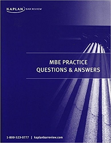 MBE: PRACTICE QUESTIONS AND ANSWERS 2018 By Kaplan | eBay