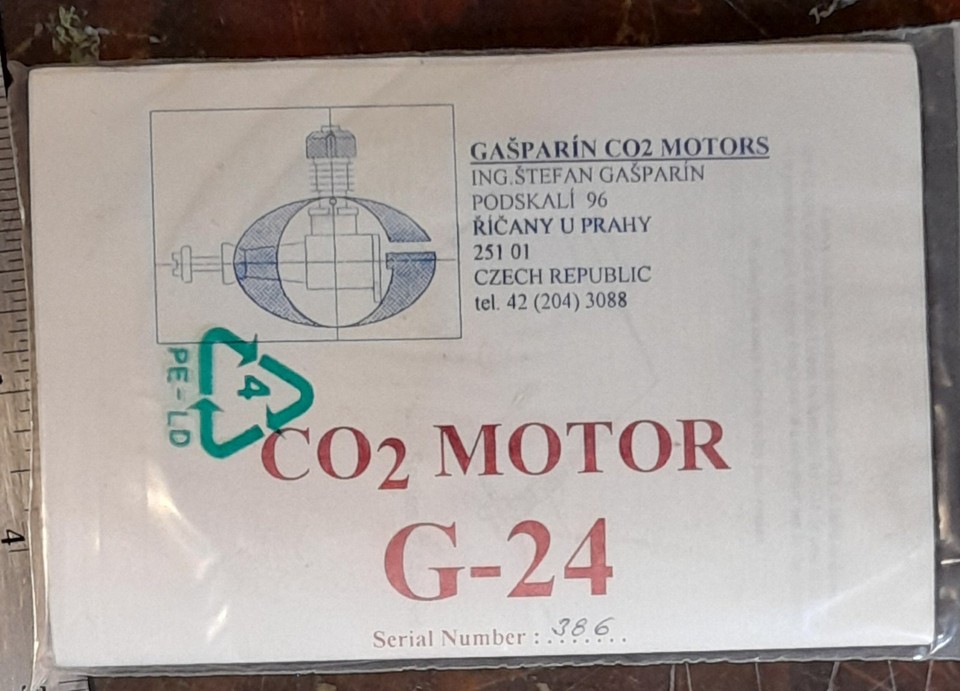 GASPARIN CO2 Micro G-24 Engine | eBay