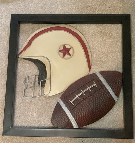 Hobby Lobby Metal Distressed Sports Wall Décor (Basketball, Football ...