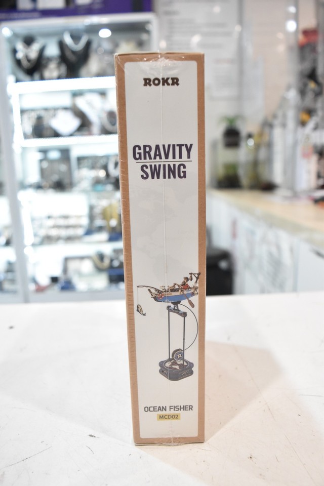 ROKR 3D Puzzle Wooden Model kit Gravity Swing Ocean Fisher MCD02 | eBay ...