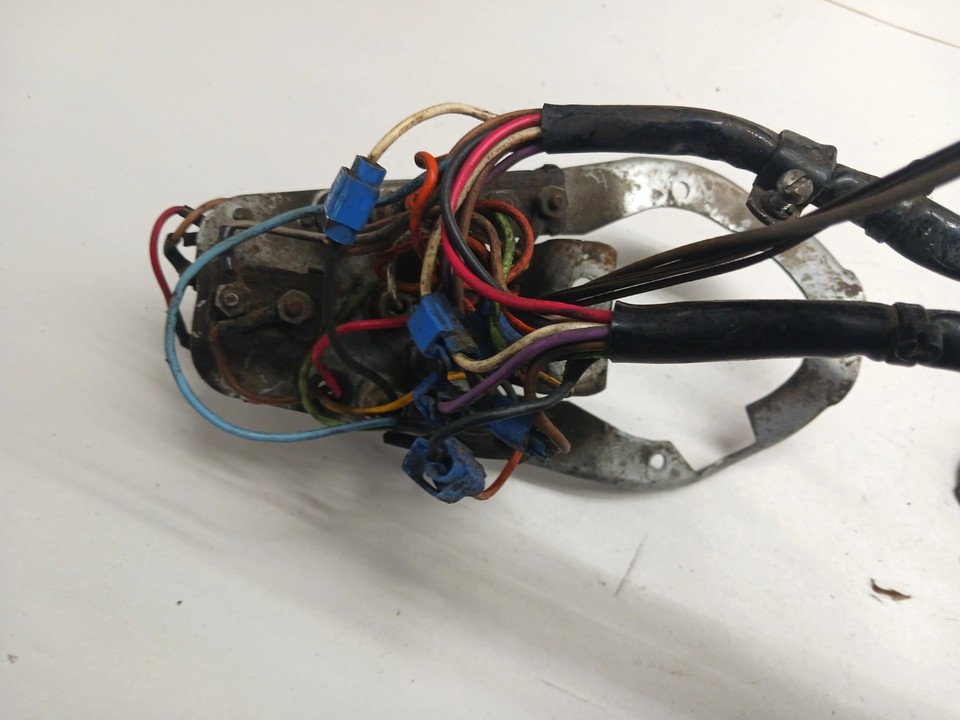 Shovelhead. Panhead? ..... Dash panel and ignition switch. Looks OEM | eBay