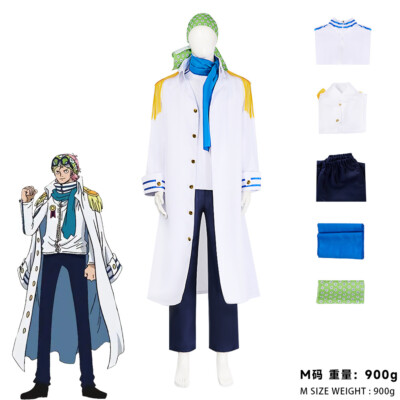 Cosplay One Piece Marine Coby Costumes Halloween Carnival Suits Full ...