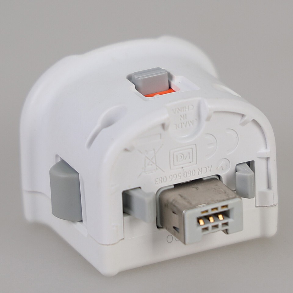 Original OEM Nintendo Wii Motion Plus Adapter RVL-026 White Excellent ...