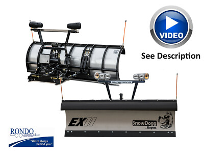 New SnowDogg Extreme plow EX85 Gen 2 8.5' commercial Straight snow plow ...