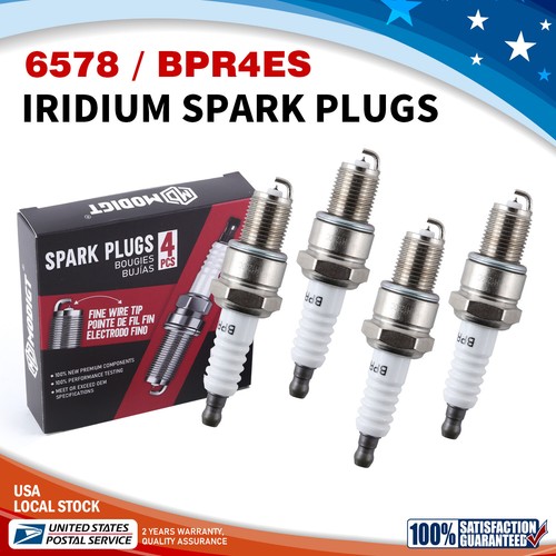 4PCS Spark Plugs BPR4ES Solid for Dodge/Chrysler/Chevrolet/GMC Senior ...