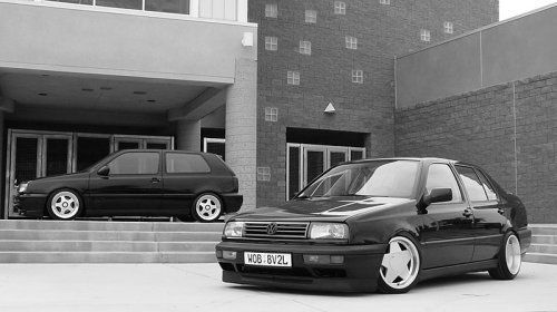 Front Bumper Valance Chin GTI Style Spoiler Splitter Lip For VW Golf 3 ...