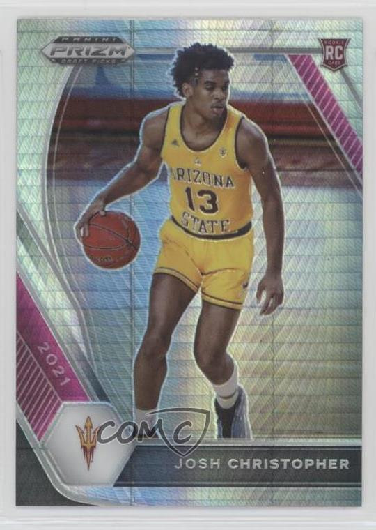 2021-22 Panini Prizm Draft Picks Variation Hyper Josh Christopher #22 ...