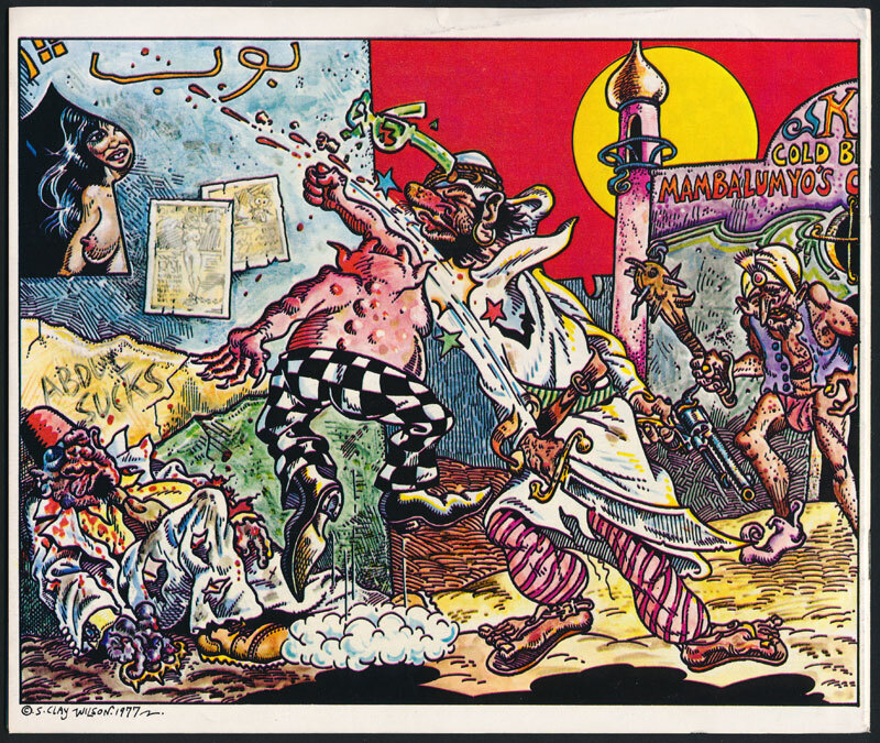 Checkered Demon No. 1 Underground Comic 1977 S. Clay Wilson Last Gasp ...