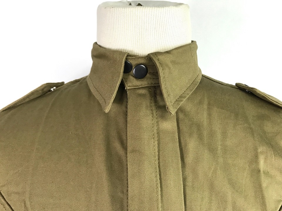 WWII US AIRBORNE PARATROOPER M1942 M42 REINFORCED JUMP JACKET- MEDIUM ...