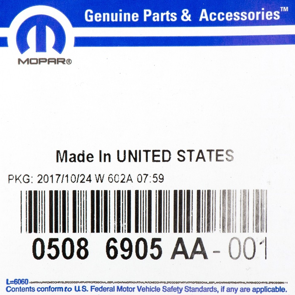 03-18 DODGE RAM 1500 2500 3500 AXLE HOUSING COVER GASKET OEM NEW MOPAR ...