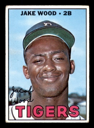 1967 Topps Baseball #394 Jake Wood GD *e1 | eBay