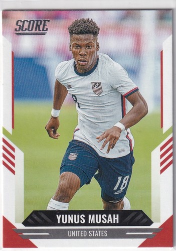 Panini Fifa Score 2021-22 Soccer Trading Carte Mappa No. 45 Yunus Musah ...