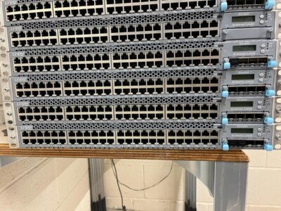 EX4300-48T Juniper 48 Port Switch with 2 x PSU, EX-UM-4X4SFP Module Inc ...