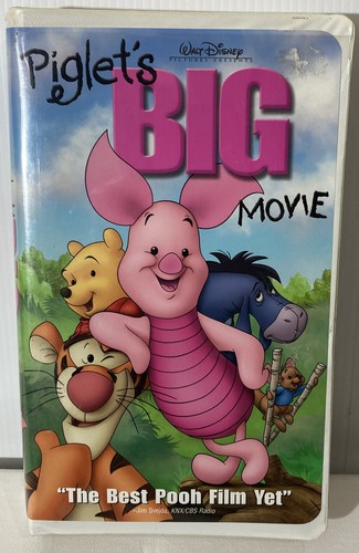 Piglets Big Movie (VHS, 2003) Clam Shell. Good Condition Used ...