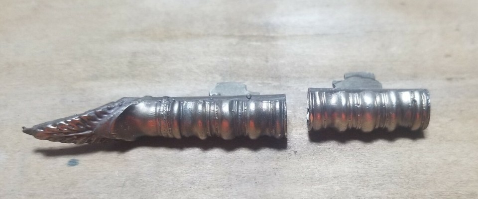 Traditional Bronze Cast ramrod lug set Muzzleloader Blackpowder Pistol ...