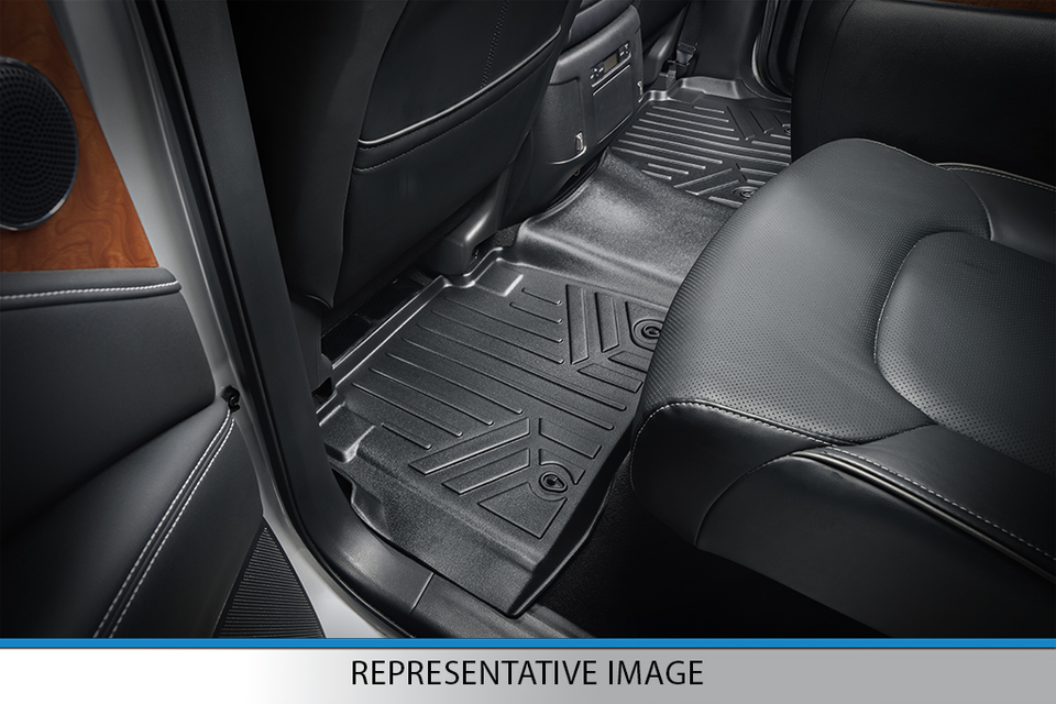 SMARTLINER 2 Row Floor Liners For 2019+ Chevy Silverado 1500/2500/3500 ...