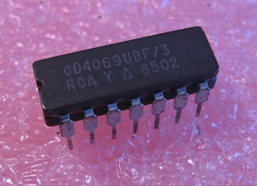 CD4069UBF/3 RCA IC CMOS Hex Inverter Ceramic 4069 - NOS Qty 1 | eBay