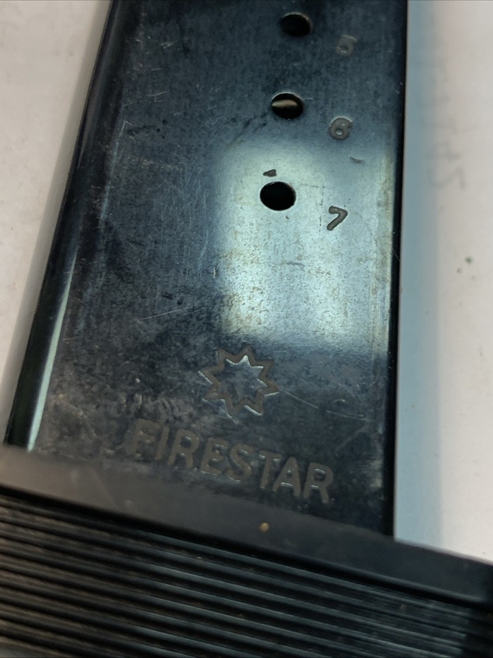 Star Firestar M40 OEM Magazine (6) rounds S&W 40 W/ Extended Finger ...