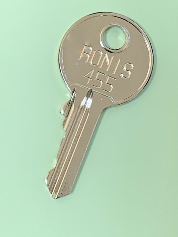 RONIS 455 Key Switch Key- EAO Keyswitch #-ZBG455 SCHNEIDER-Emergency ...