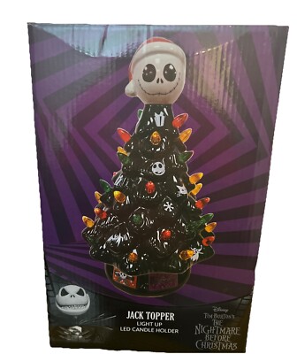 Disney Tim Burton’s The Nightmare Before Christmas Jack Topper Light Up ...