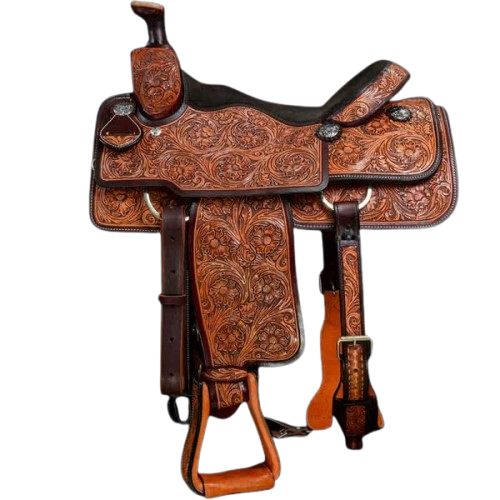 Wade Tree A Fork Work Ranch Roping Roper Leather Western Horse Saddle ...