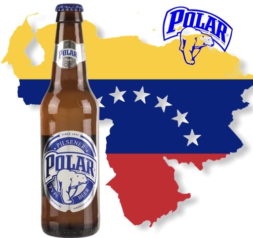 6 Bottles POLAR Pilsener Beer From Venezuela, The Taste from South ...