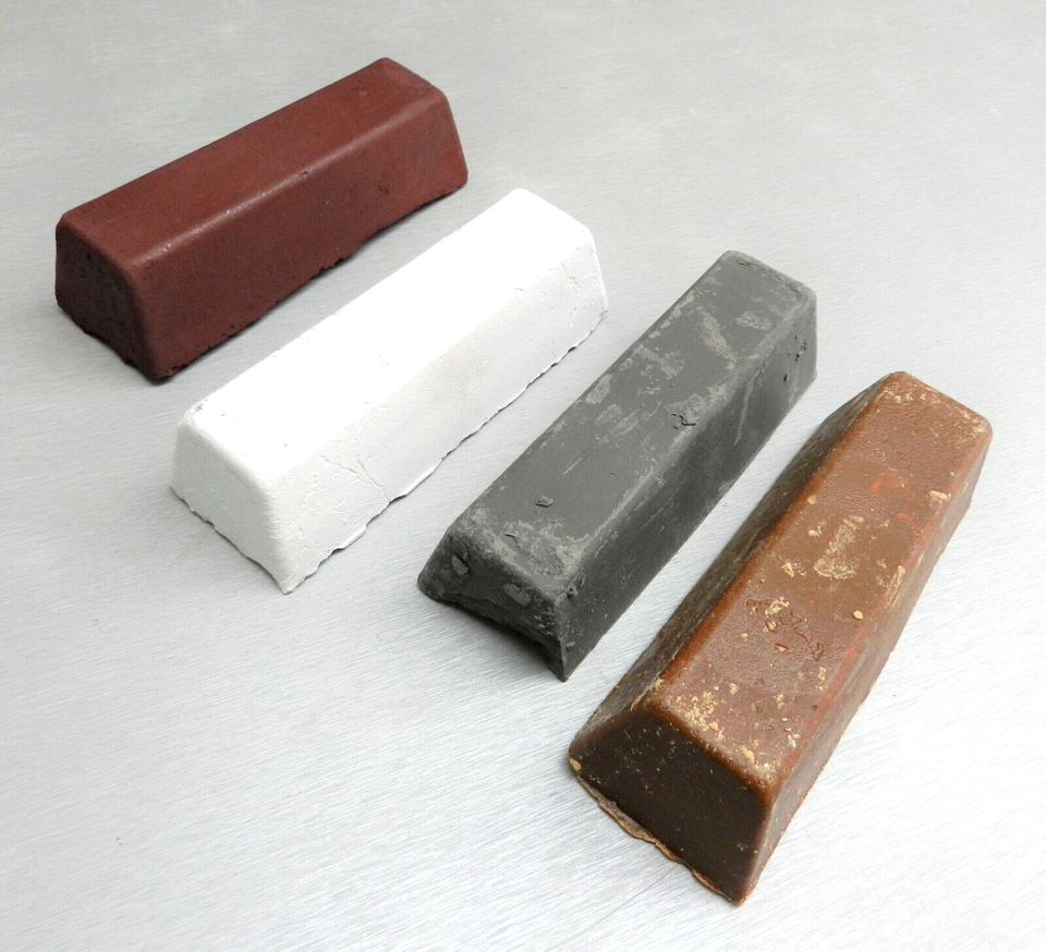 Polishing Rouge Red White Luster Grey Star Brown Tripoli Buffing ...
