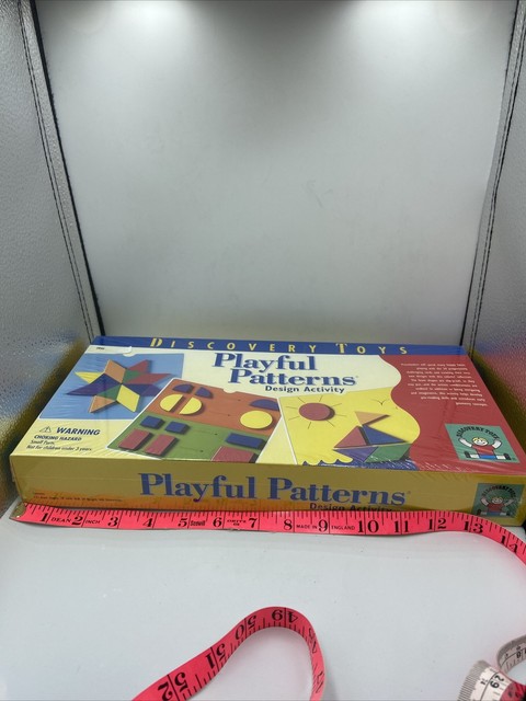 Discovery Toys 1996 Playful Patterns Design Activity Play Learning Game ...
